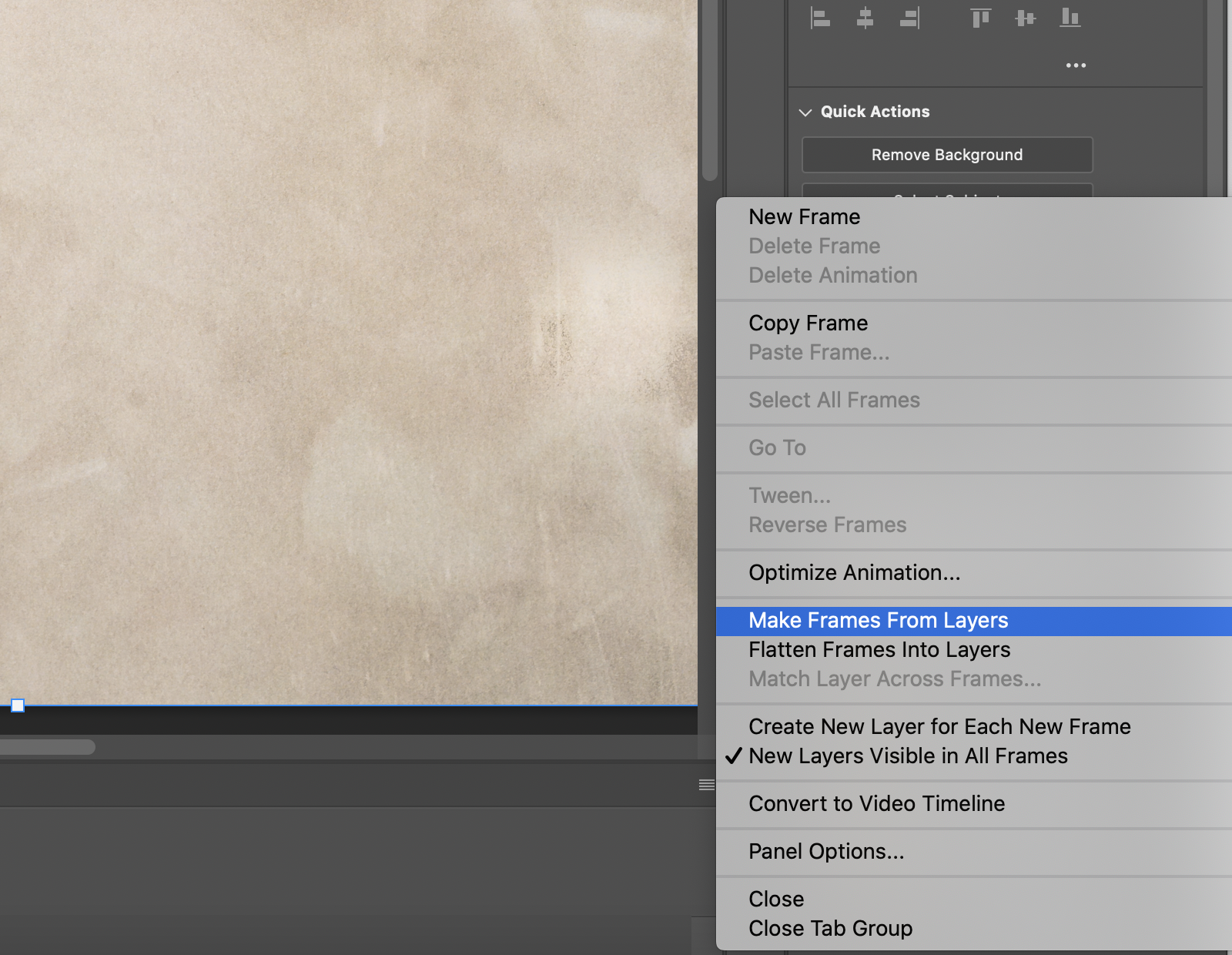 Creating Food Photography GIFs Part 2: Editing and Creating your GIF