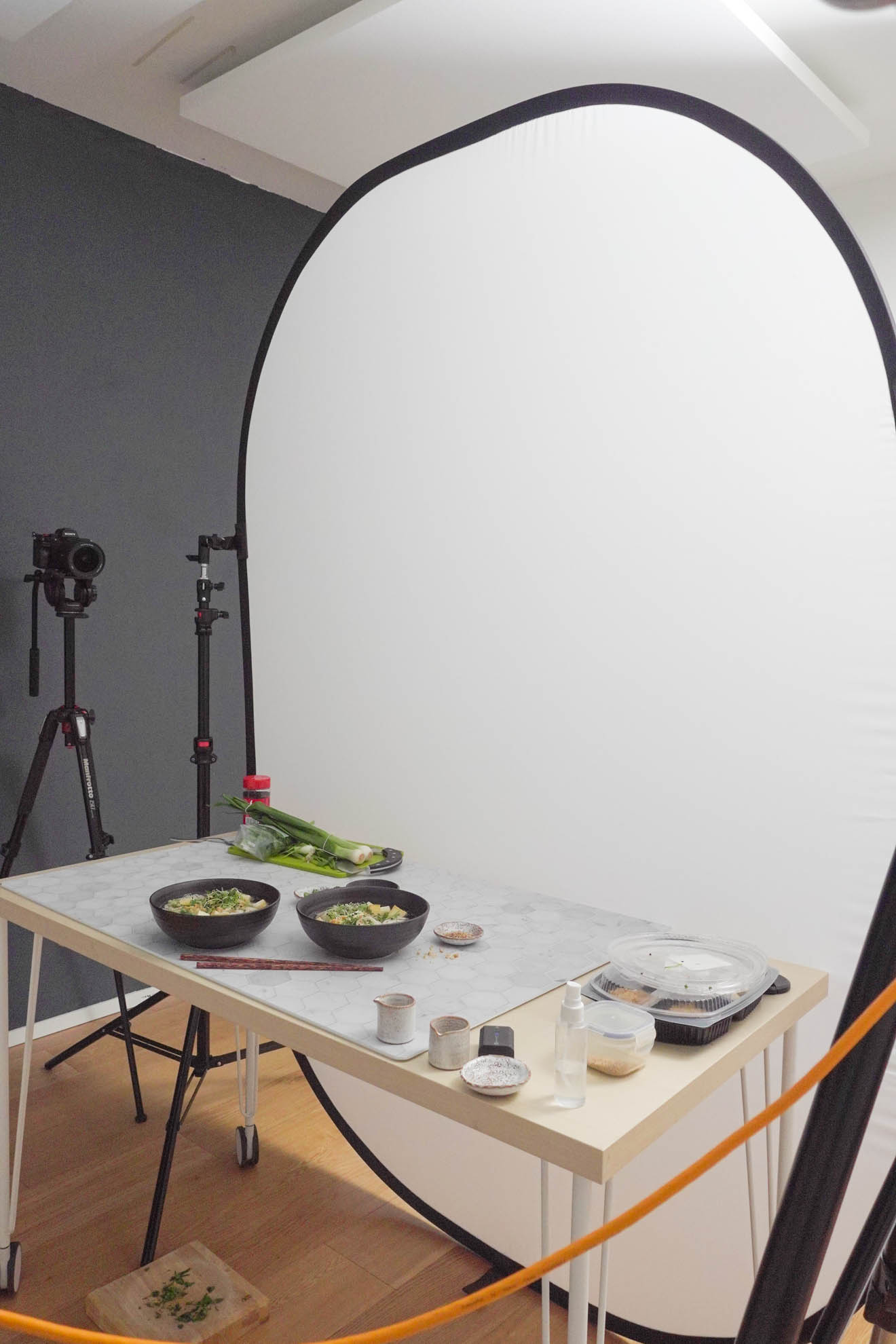 One Light Photography setup; Five Awesome Ways to Shoot Food